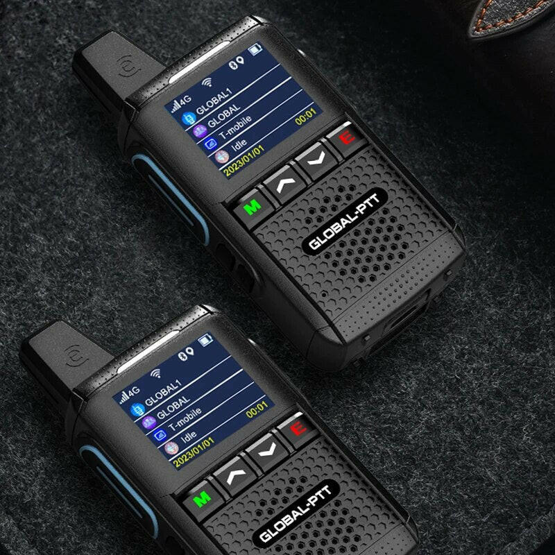Global-ptt MX2 android walkietalkie zello 4G poc Wireless set mini two