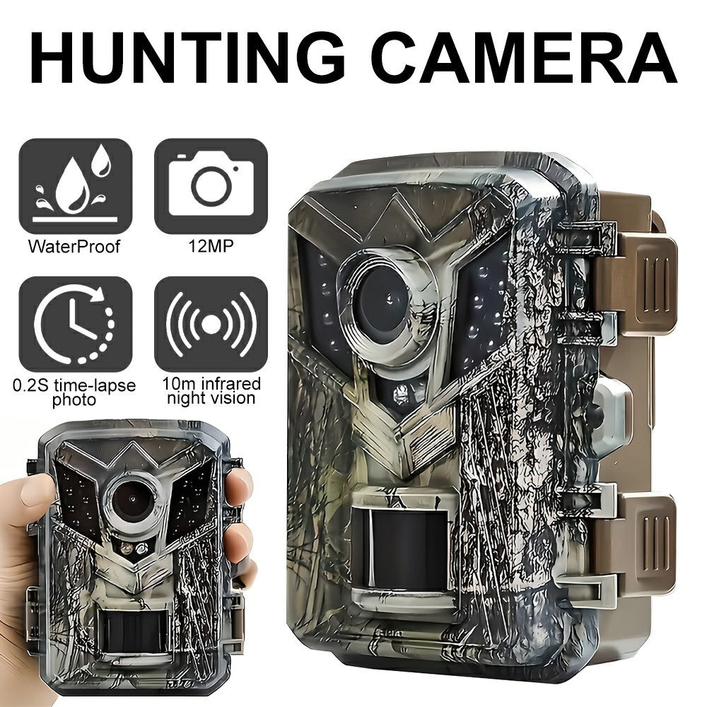 DL006 IP66 Waterproof 1080P HD Infrared Trail Cam Outdoor Night Vision