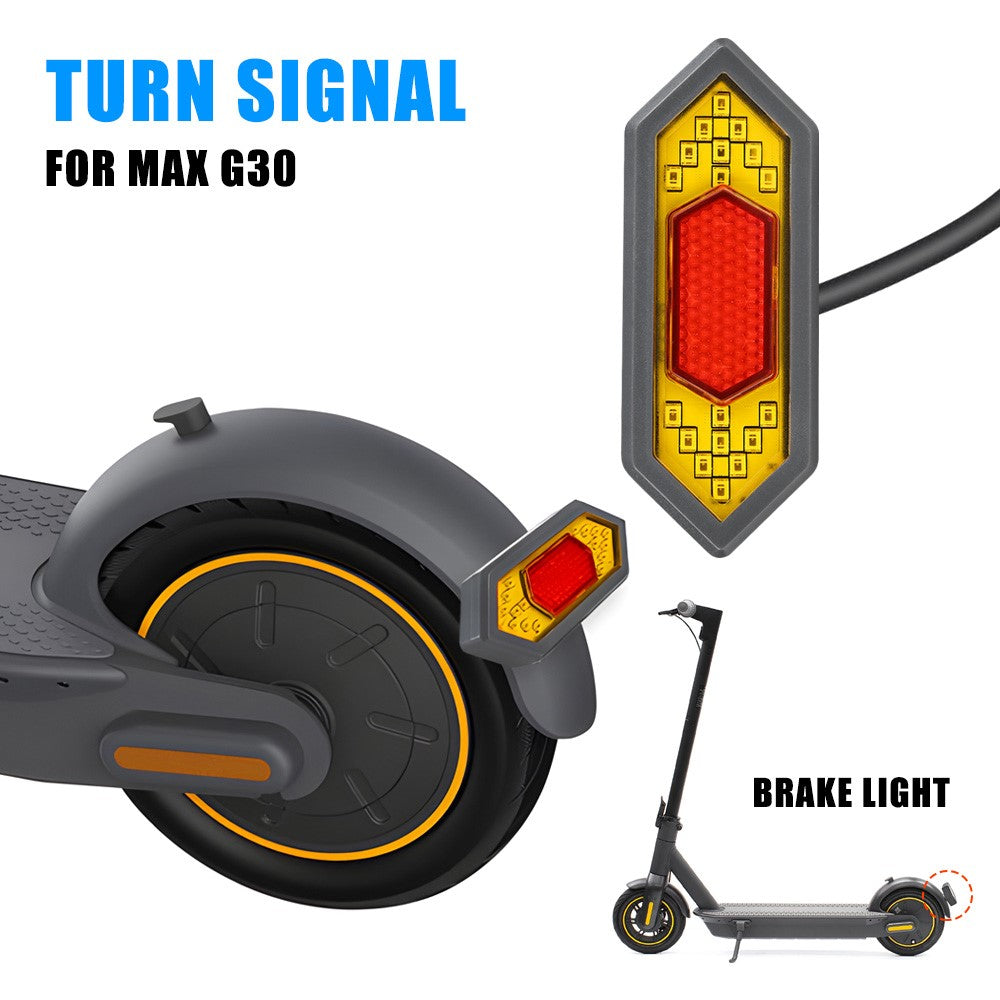 SIXYE LYG30126 For Ninebot Max G30 Tail Light Turn Signals LED Safety