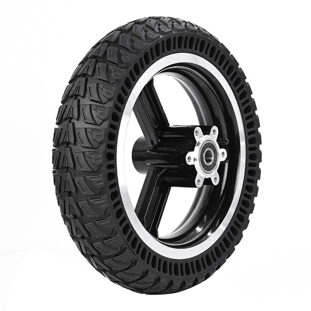For Kugoo M4 10-Inch Electric Scooter Front Wheel Solid Tire Hub Assem