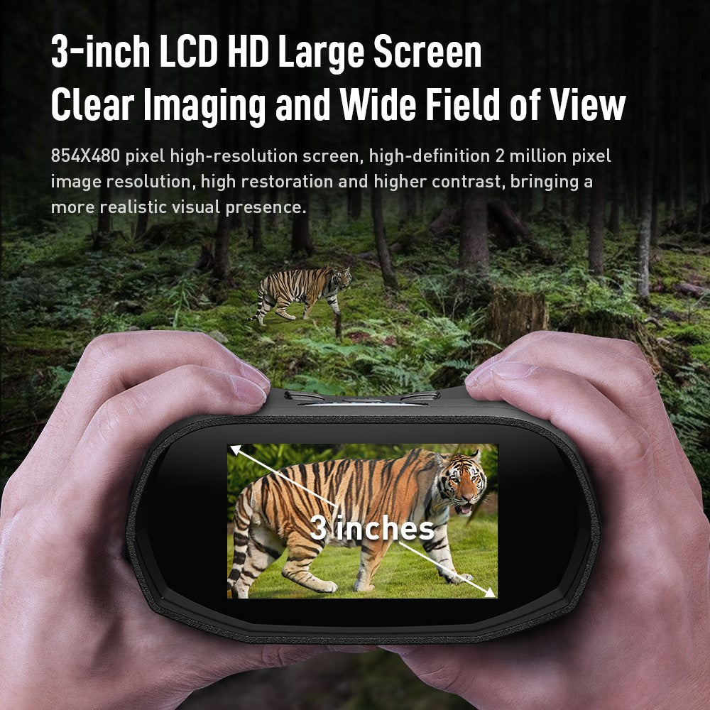 APEXEL APL-NV009 Digital Night Vision Binocular 3 inch Screen Photo Vi