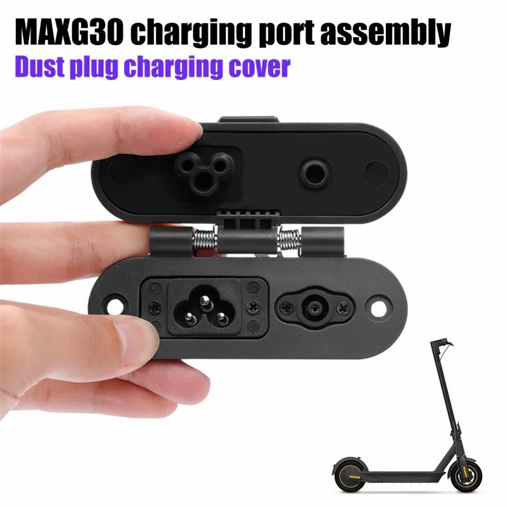 For Ninebot G30 Max Electric Scooter Charging Port Assembly Dust Plug