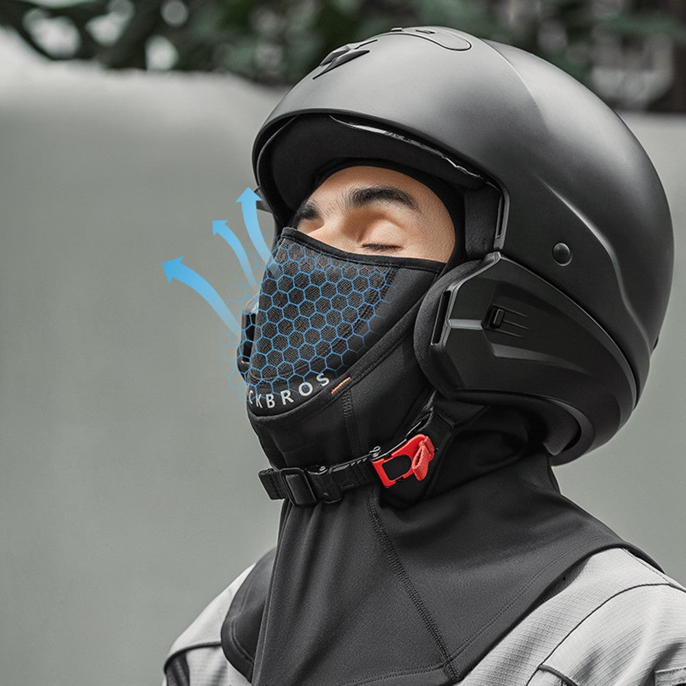 ROCKBROS Windproof Warm Hood Fall / Winter Motorcycle Helmet Mask Full