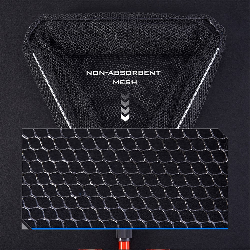 LEO 28262 Triangle Fishing Net Folding Aluminium Alloy+ABS Telescopic