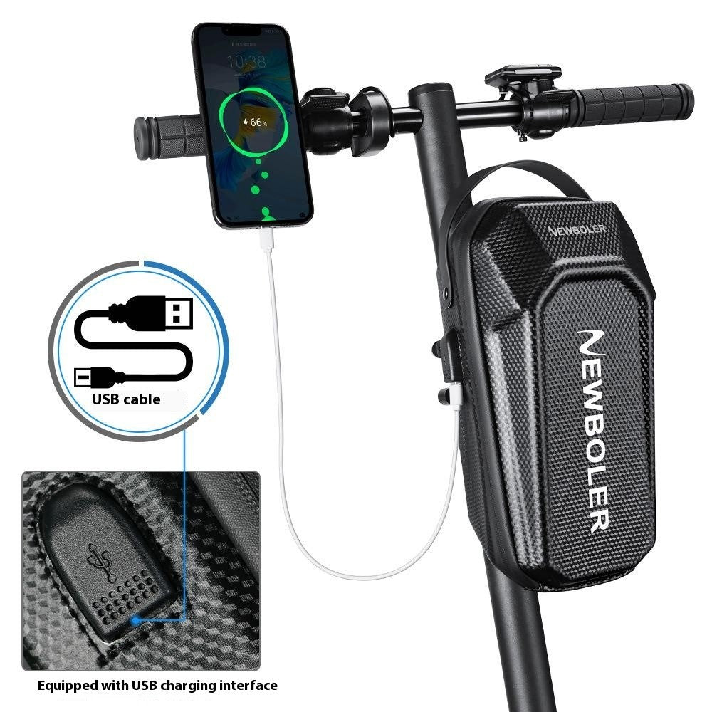 NEWBOLER BIKF-BAG843 5L Electric Scooter Hanging Bag with USB Port Wat