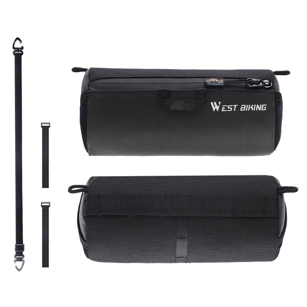 WEST BIKING YP0707361 Reflective 1L Mountain Bike Handlebar Bag with S