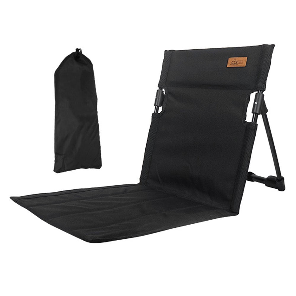 CLS Folding Camping Picnic Chairs Seat Mat Stadium Seating with Storag