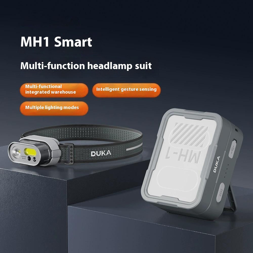 XIAOMIYOUPIN DUKA MH1 2Pcs Intelligent Sensor Headlamp 8 Modes Lightwe