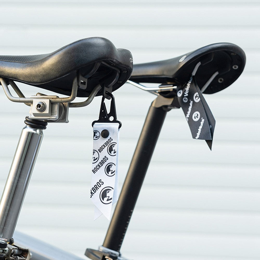 ROCKBROS E004 Bike Saddle Keychain Ribbon Mountain Road Bicycle Rear S
