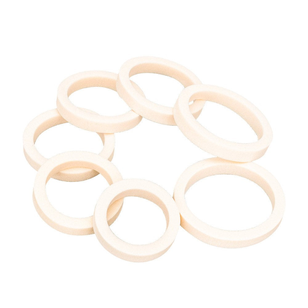 ZTTO 2Pcs Mountain Bike Shock Absorber Front Fork Sponge Ring Lubricat