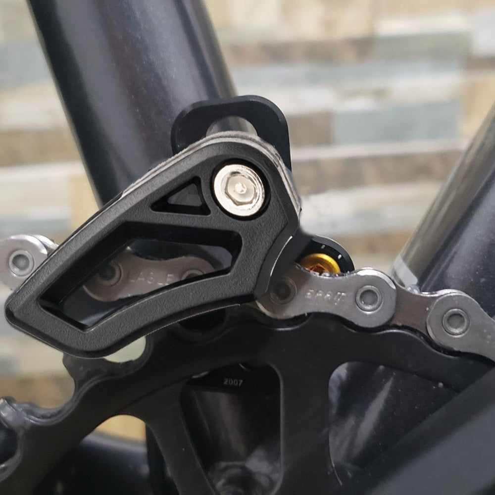 ZTTO CG25 Aluminum Alloy MTB Bicycle Chain Guide E-Type Mount Chain Pr