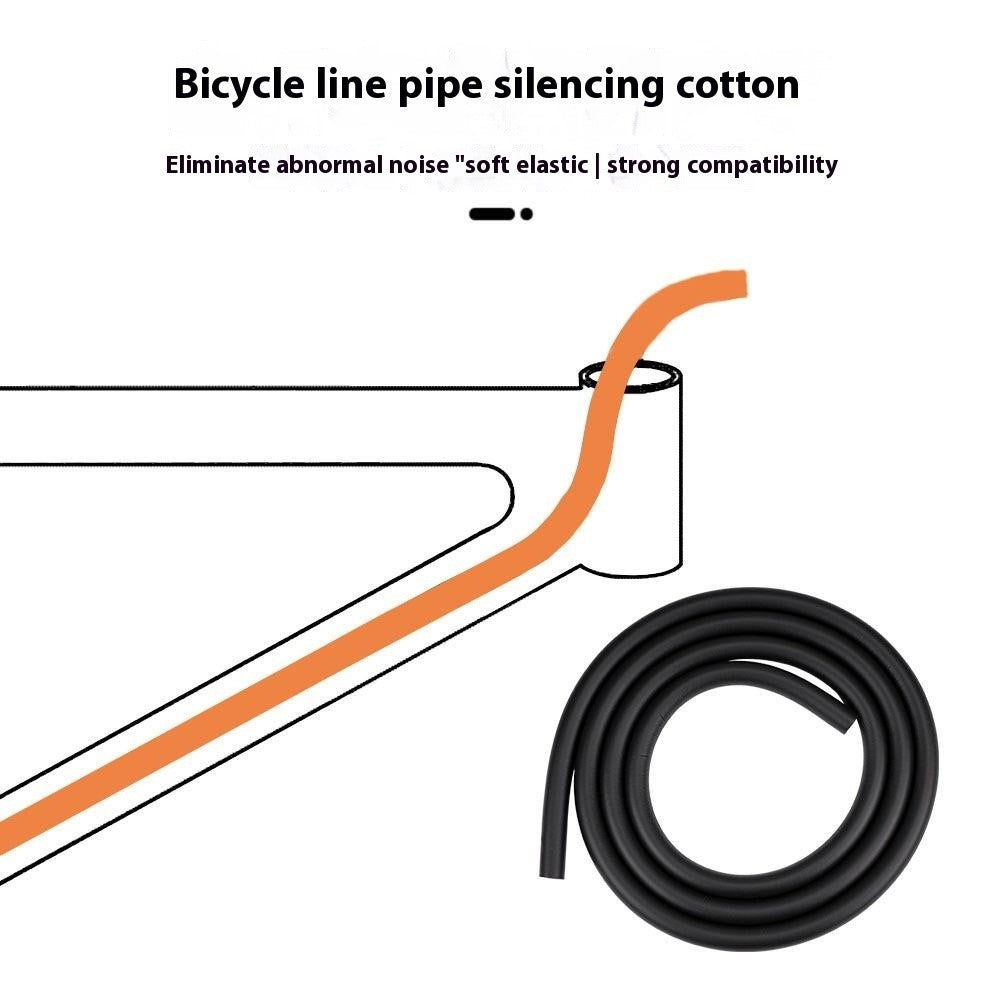 ZTTO 10m Bicycle Internal Cable Noise Reduction Foam Tube Anti Rattle