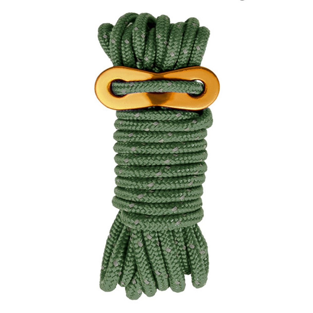 1 Bundle of Reflective Tent Canopy Rope 4mmx4m Lightweight Line Cord w