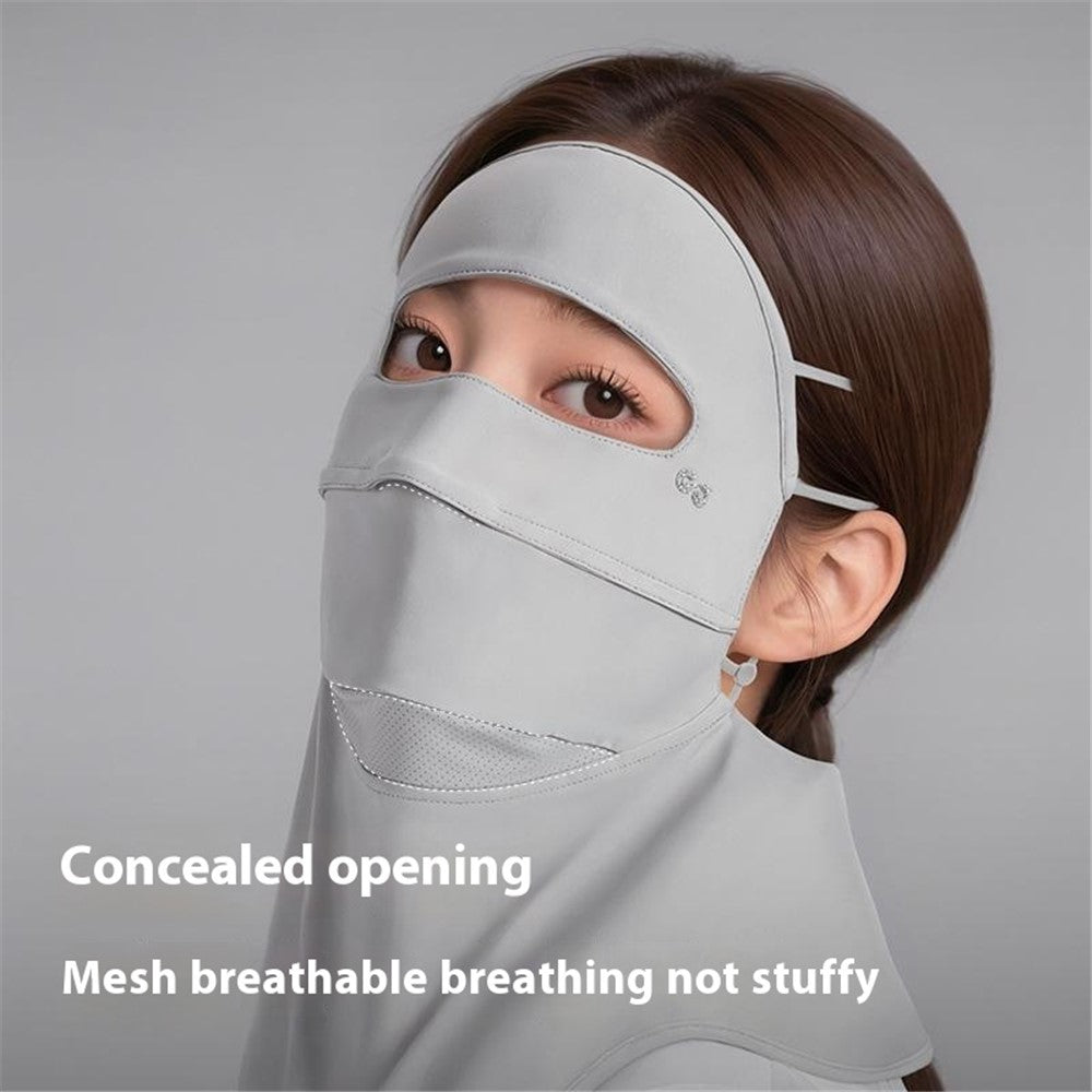 GOLOVEJOY XTJ153 Full Face Sun Protection Mask Women Summer Breathable