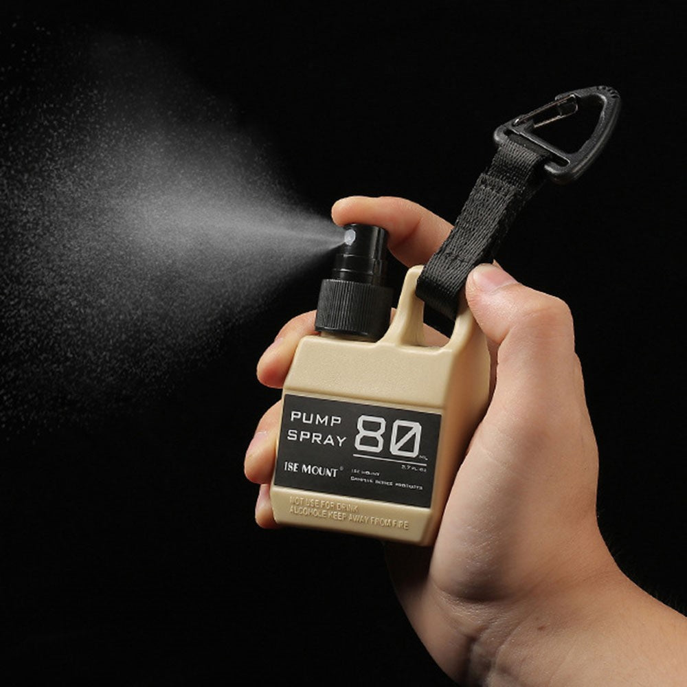 ISE MOUNT 80ml Outdoor Camping Tactical Spray Bottle Portable Travel B