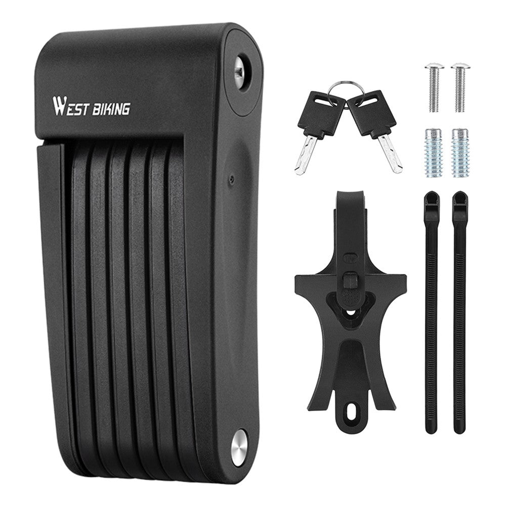 WEST BIKING YP0705090 Mini Portable Bicycle Lock Anti-Theft Mountain B