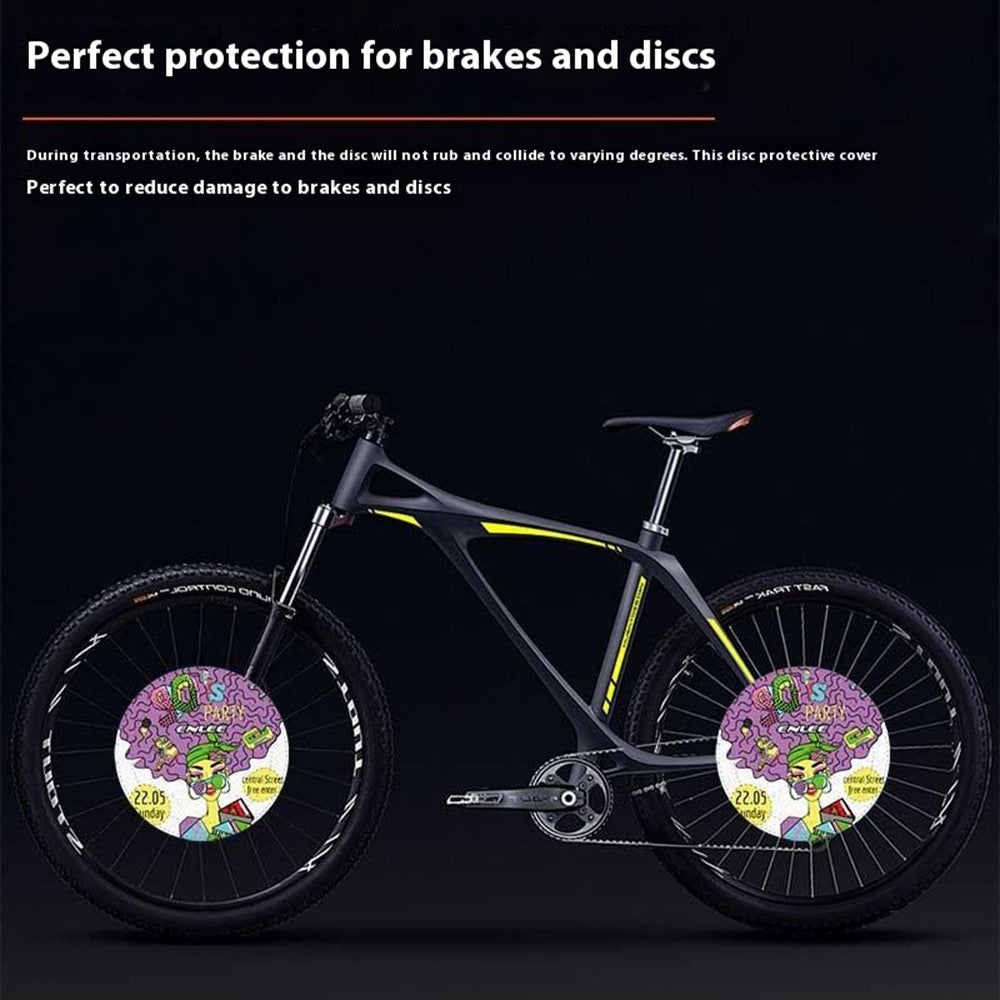 ENLEE E22128 Mountain Bike Disc Brake Cover Anti Overspray Bicycle Bra