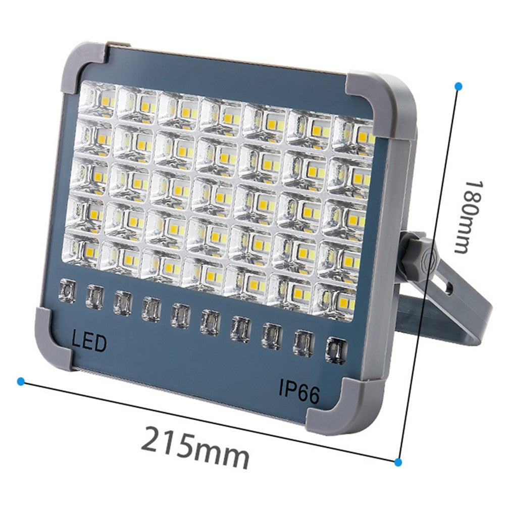 90 LED 6000W Solar Powered Portable Rechargeable Floodlight Outdoor Ca