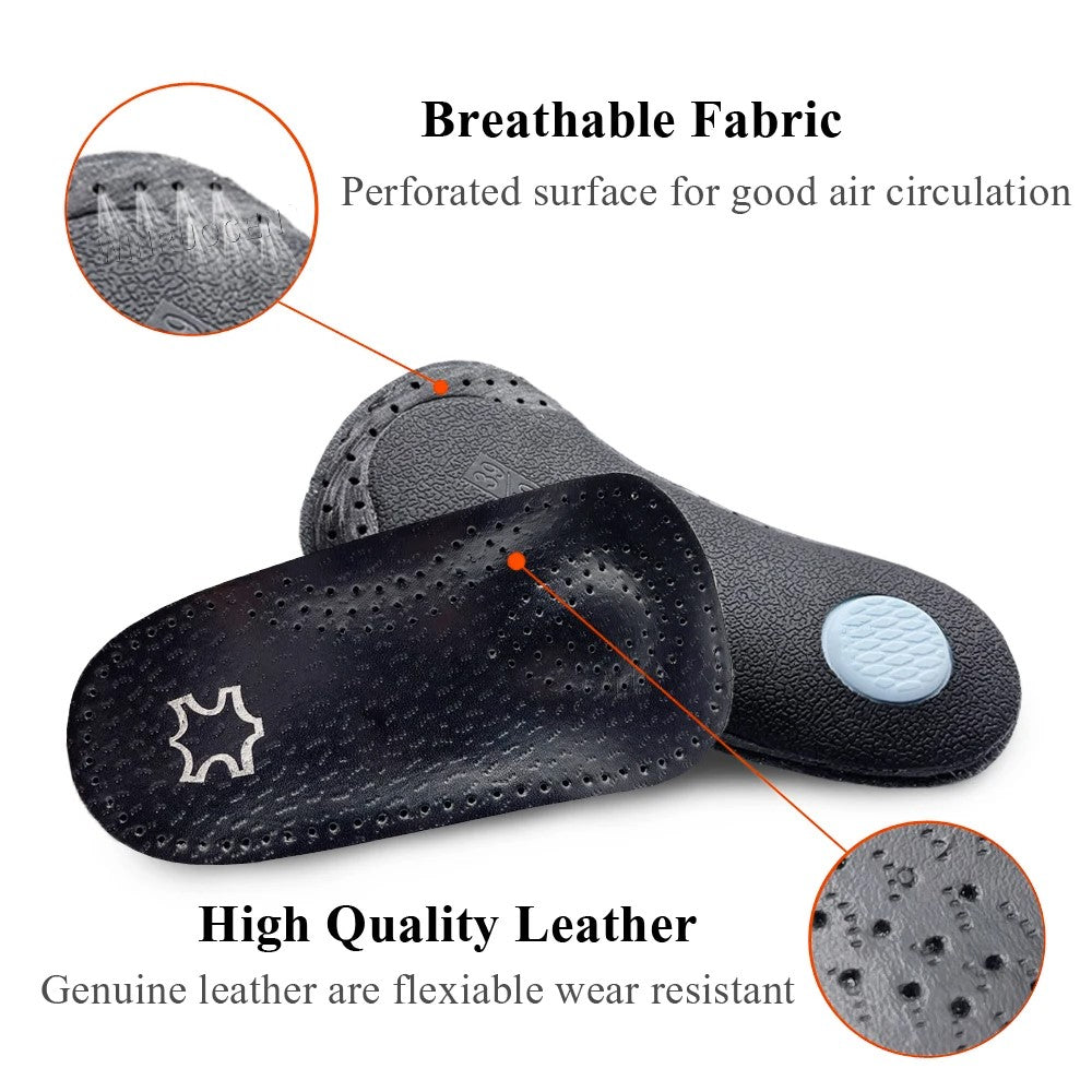 X / O Leg Massage Flat Foot Correction Insoles Arch Support Orthotic I