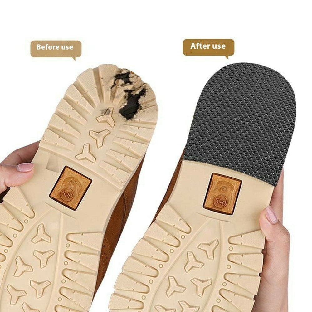 80mm Wide 1m Long Grid Texture Anti-Slip Shoe Sole Sticker Worn Shoe B