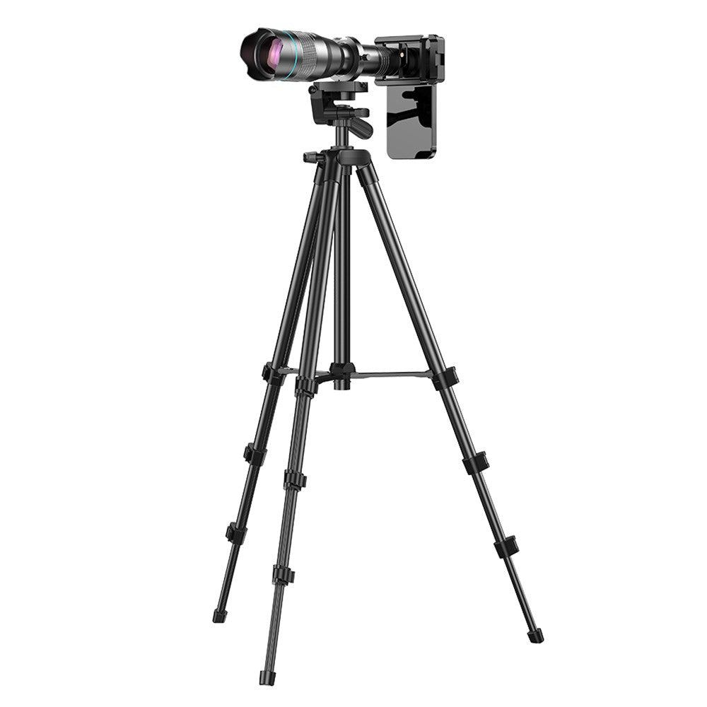 APEXEL APL-60XFR50 60X Telephoto Lens Tripod Set Multi-Layer Coated HD