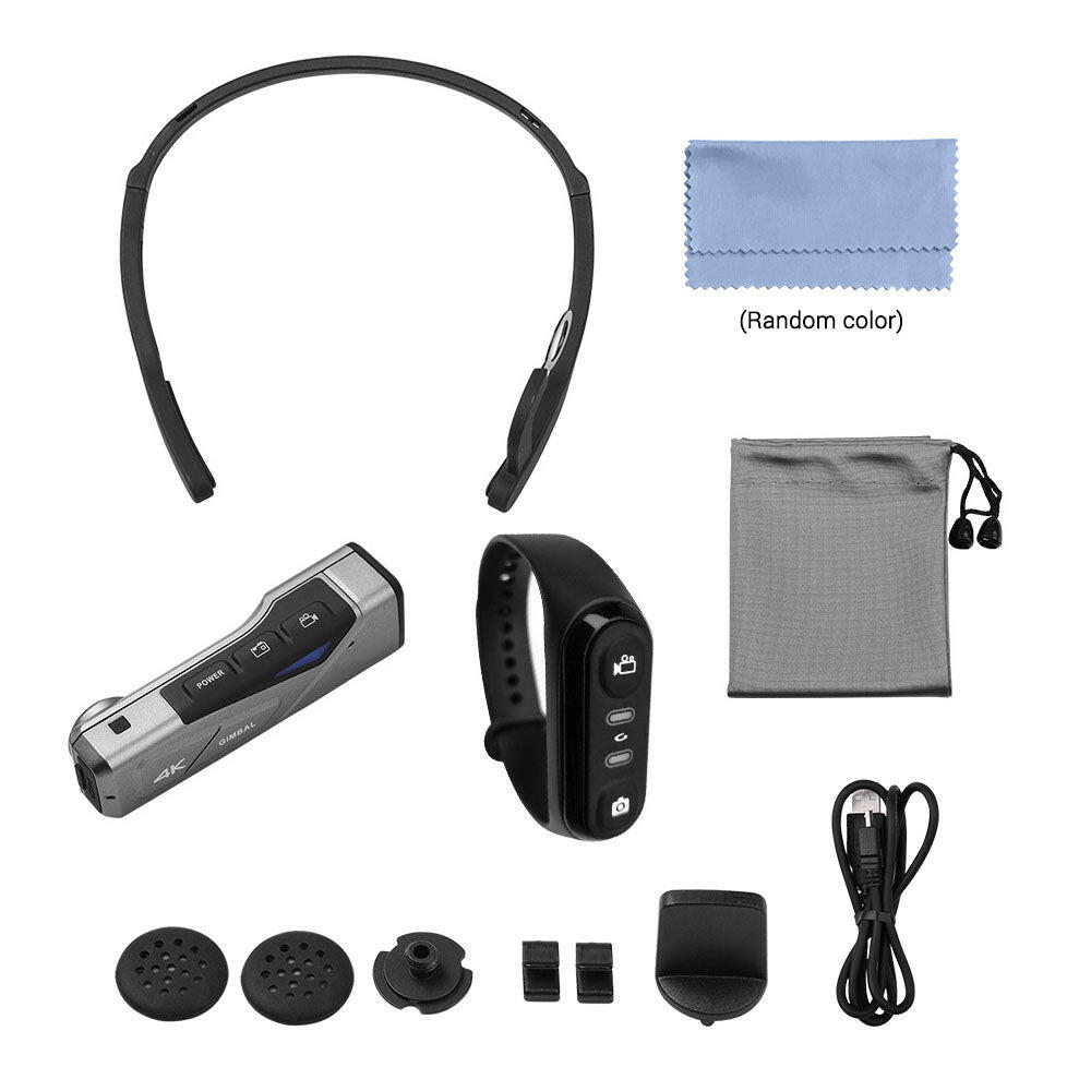 ORDRO EP7 Head Wearable 4K 60fps Video Camera First Person View Hands-