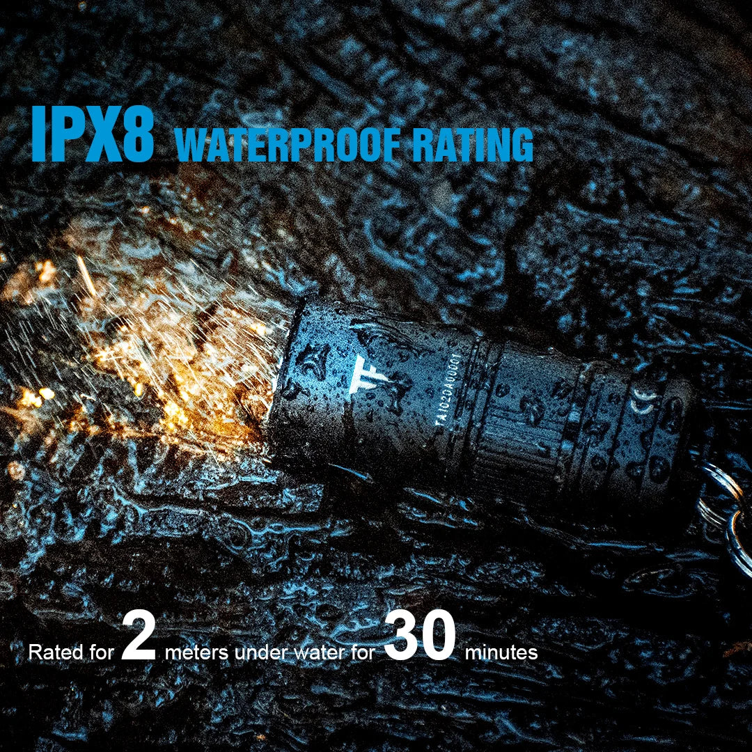 Trustfire Mini2 Mini Edc Flashlight Usb Rechargeable 220 Lumens Kechai