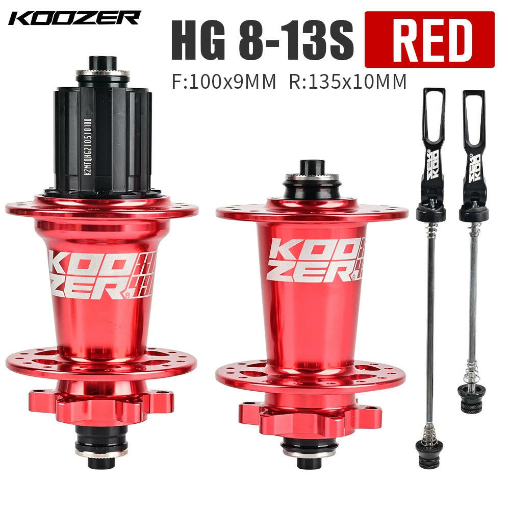 Bicycle hubs KOOZER XM490 PRO Mountain Bike Hub Stainless Steel Axle 3