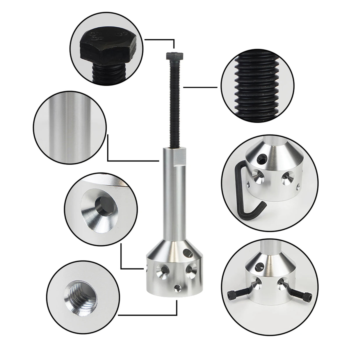 Hub Fan Blade Blower Wheel Puller Hub Puller Fan Blade Puller for 5/8'