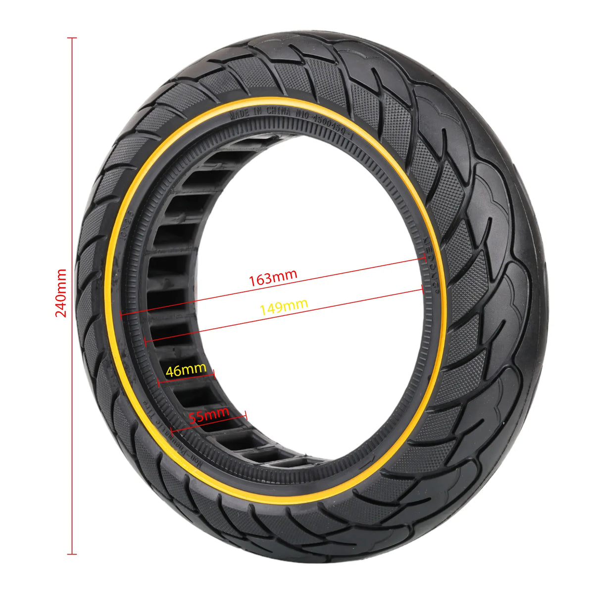 Max G30 Honeycomb Solid Tire for Ninebot G30L G30D Electric Scooter Re