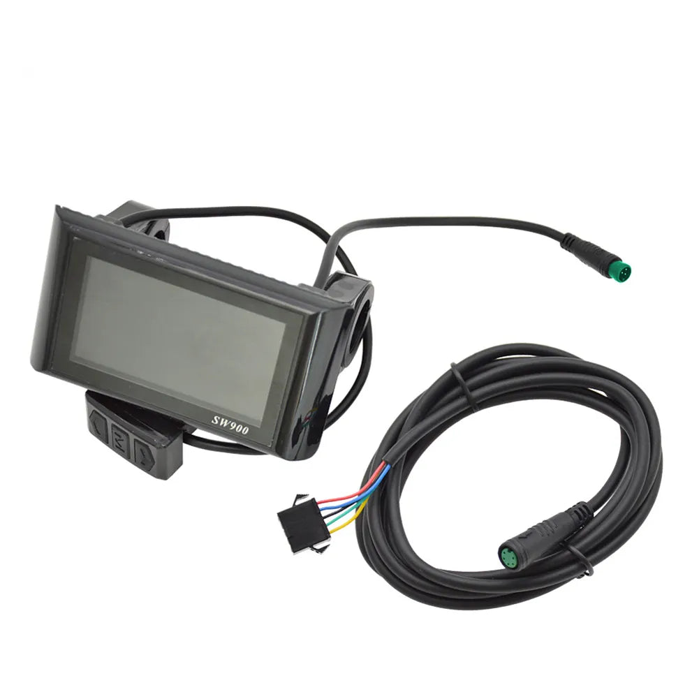 Electric Bike SW900 LCD Colorful Display Control Panel 24 To 60V Elect
