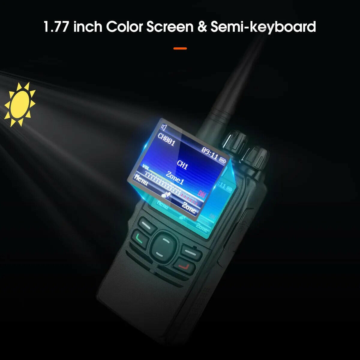 Retevis RB22 DMR Digital Walkie Talkie Ham Two-way Radio Stations Digi