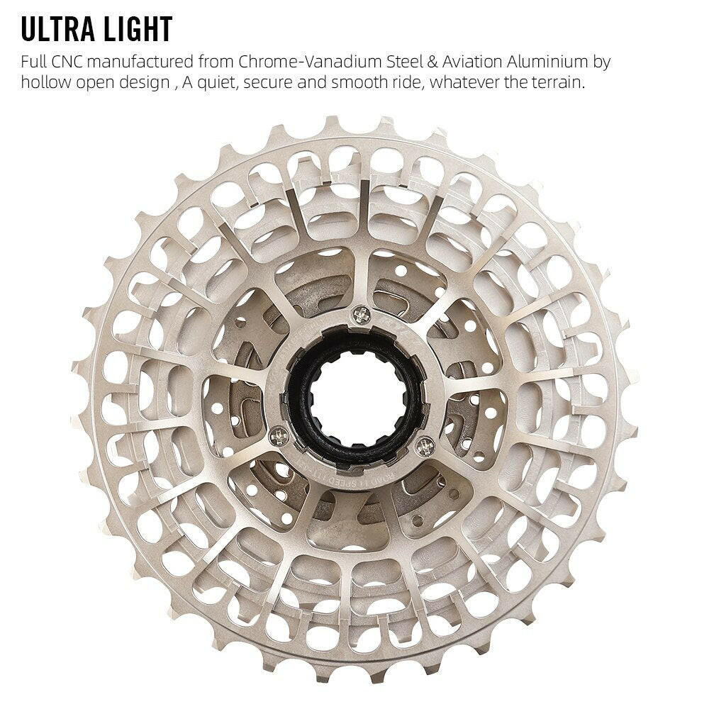 RYET SLR2 Bicycle Road Cassette Ultralight Bike Cassettes 11S/12S 28T/