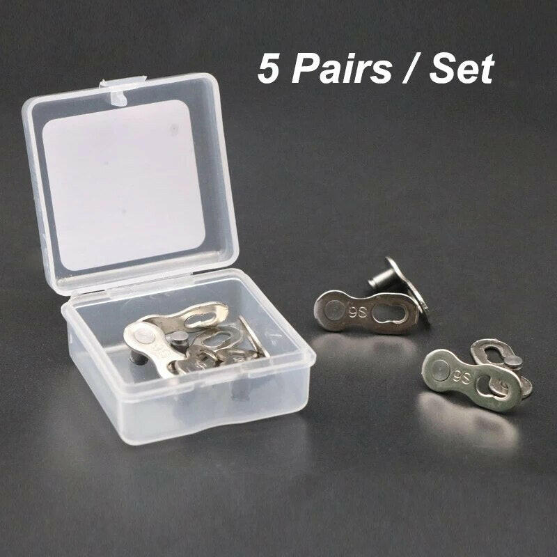 RIDERACE Bicycle Chain Link Connector Joints Magic Buttons 10 11 12 Sp