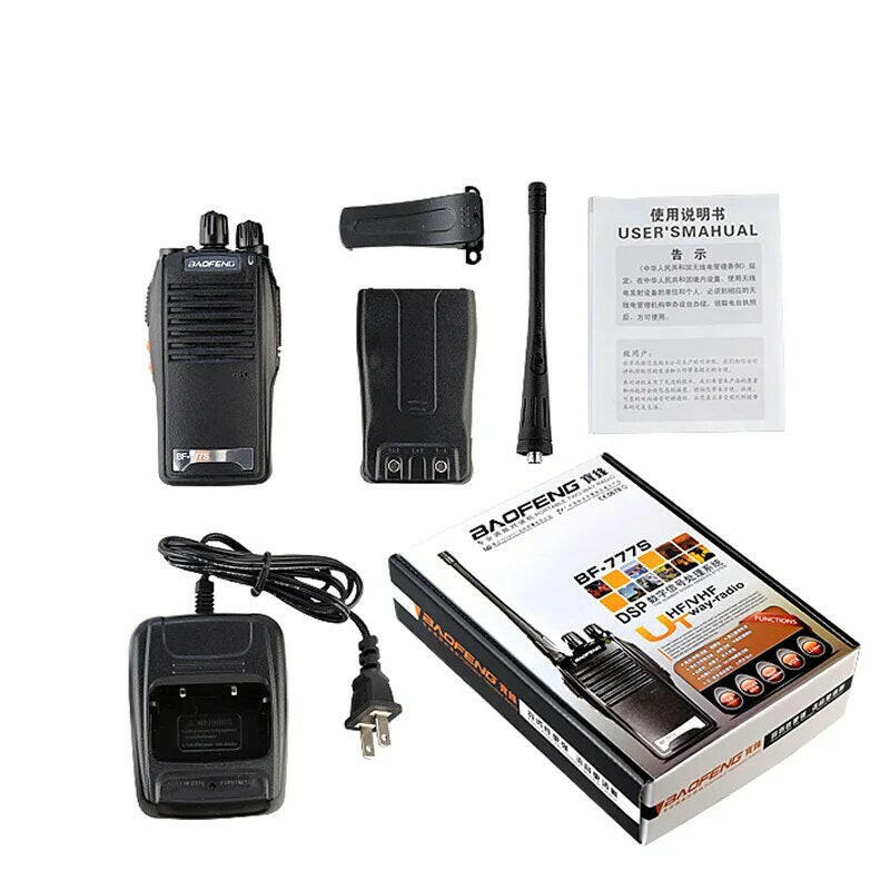 Baofeng BF-777S New Original Portable Two Way Radio Dual Band UHF 400-