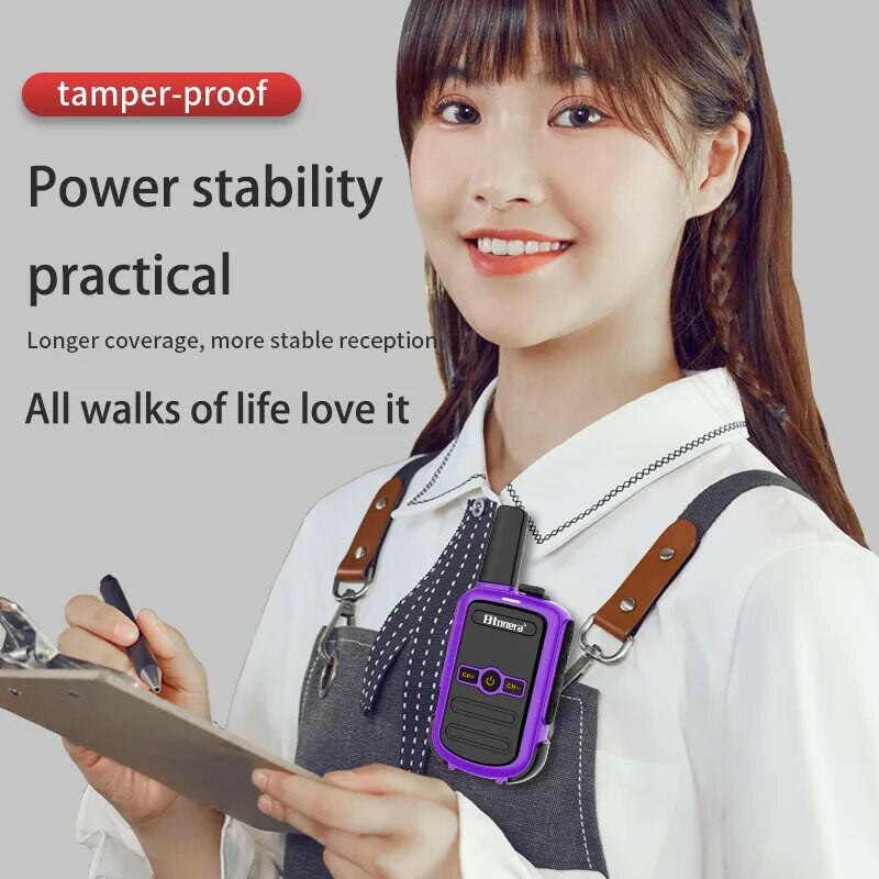 Mini Walkie Talkie Btonera BT-310 Portable Two Way Radio PMR FRS Radio