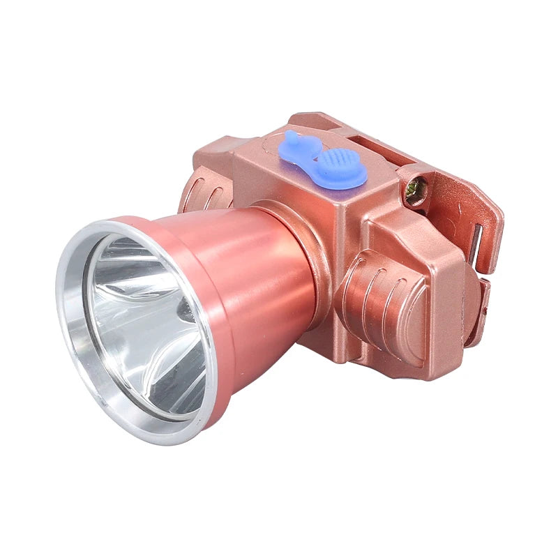 Outdoor Waterproof LED Diving Head Light Head Lamp 100-250V Diving Hea