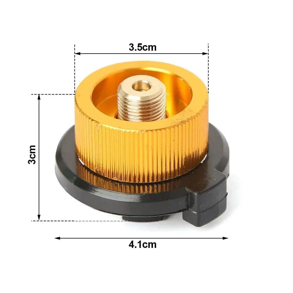 Outdoor Camping Hiking Stove Burner Adaptor Split Type Furnace Convert