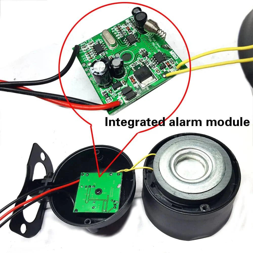 Universal Car Alarm 12V Automobile Protection System Device 7-Levels S