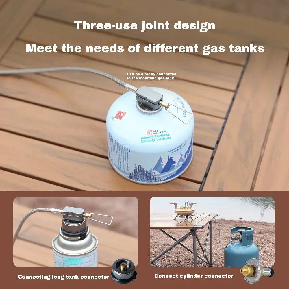 BRS-201A Camping Gas Stove Travel High Pressured Camping Burner Windsh
