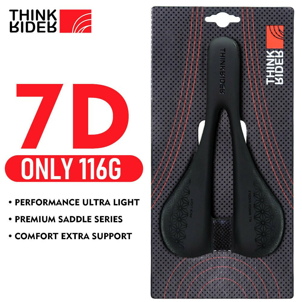 ThinkRider TR03 Full Carbons Fiber Saddle Ultralight 116g High Perform