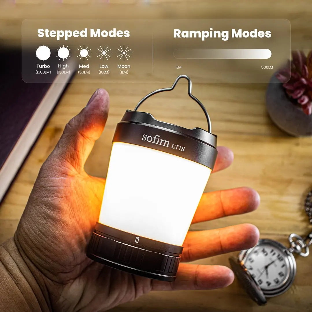Sofirn LT1S Camping Light USBC 21700 Rechargeable Powerful Torch Porta