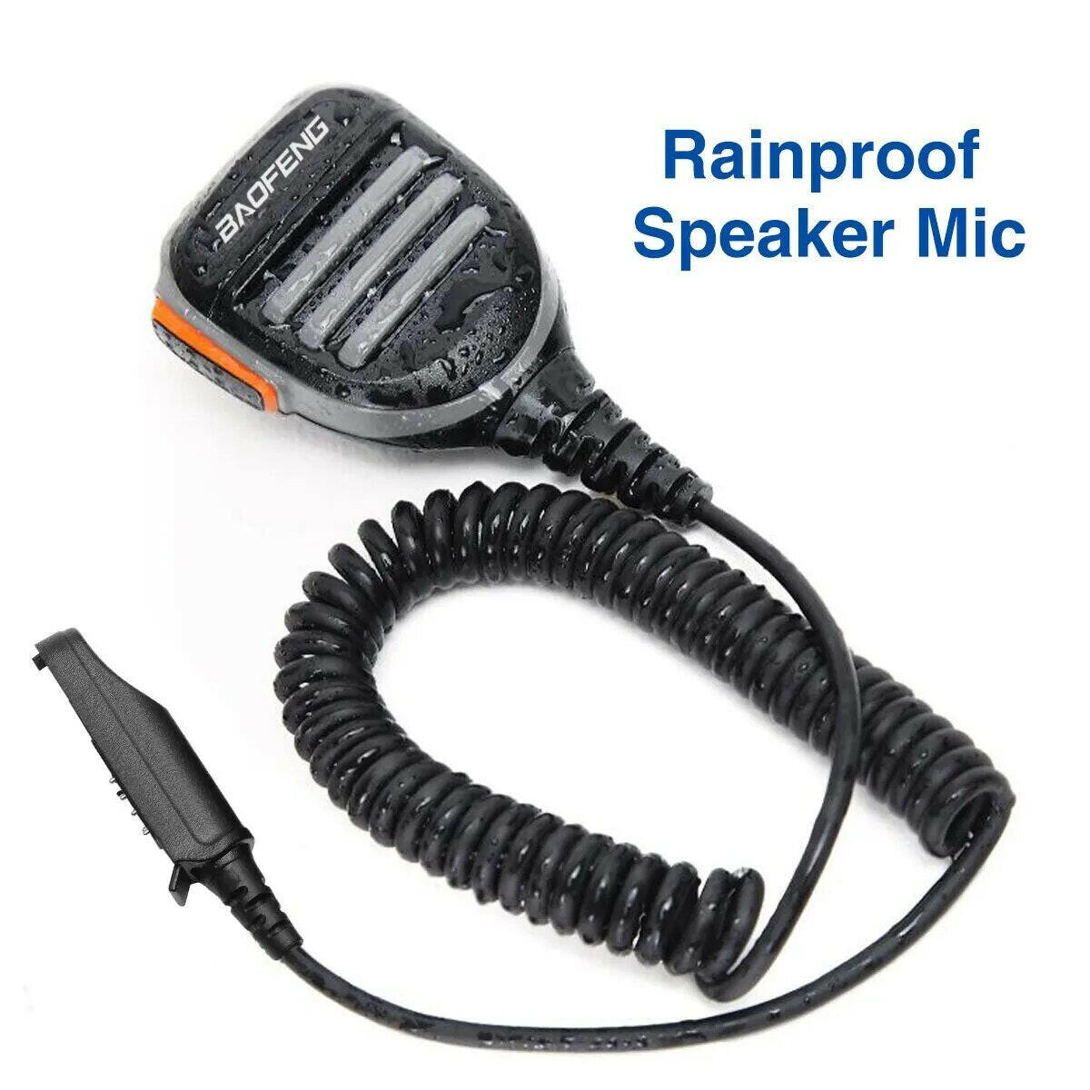 Baofeng Waterproof Speaker Mic Shoulder Microphone For BaoFeng UV XR UV ...
