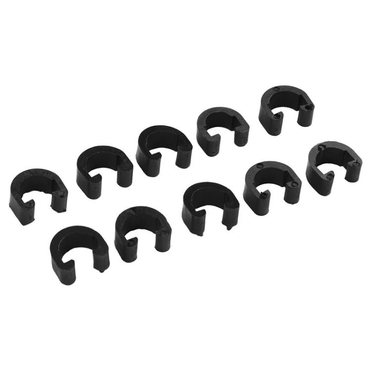 50pcs ZTTO Bicycle Plastic C-Clips Mountain Bike Shifter Cable Brake C