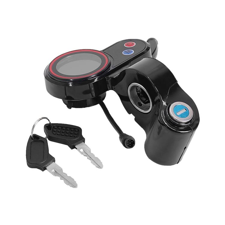 Electric Scooter LCD Display With Lock 6 Pin Dashboard, For Hitway H5