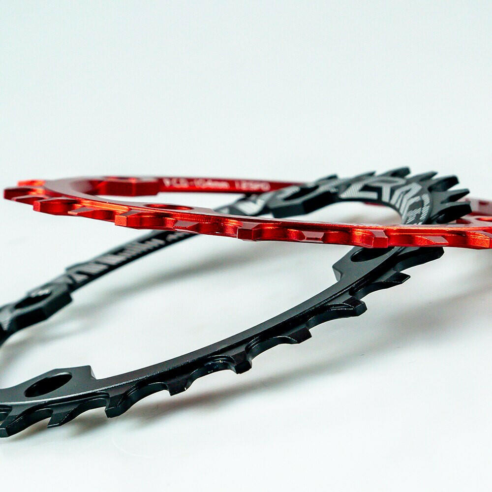 ZRACE Chainrings Chainwheels 32T/34T/36T/38T BCD104, Narrow Width tooth ...