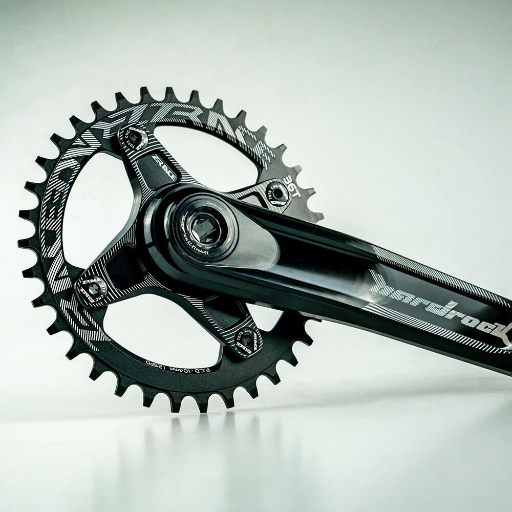 ZRACE Chainrings Chainwheels 32T/34T/36T/38T BCD104, Narrow Width tooth ...