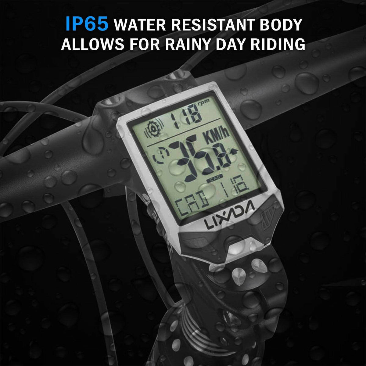 Cycling Wireless Computer Bike Computer Cadence Multifunctional ...