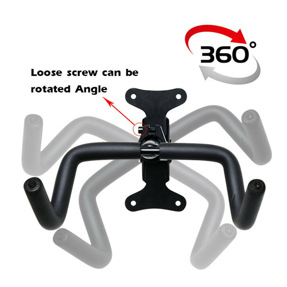 Bicycle Wall Hanger Mountain Bike Wall Double Hook Hangings Rack Foldi