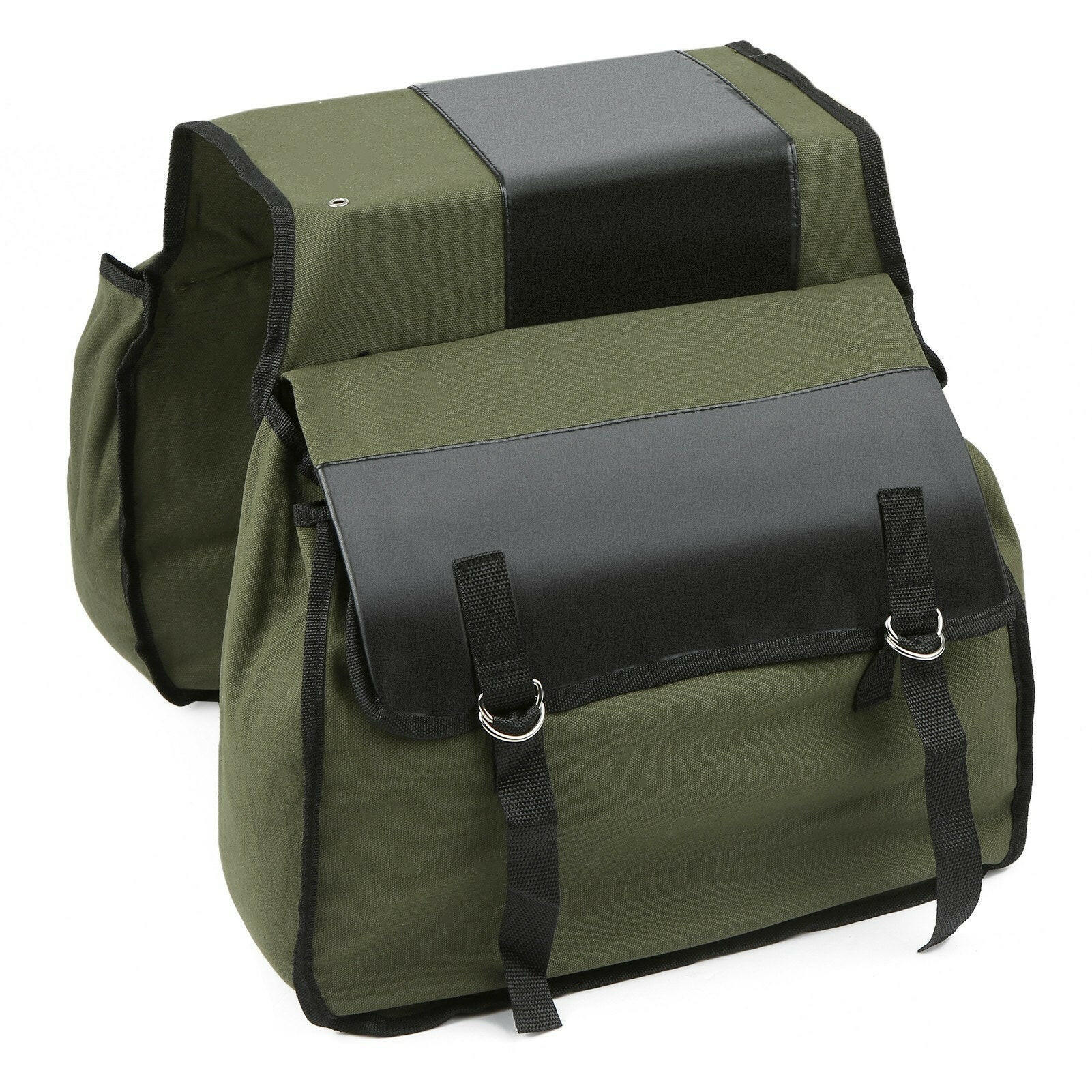 Bike Rear Seat Bag Bicycle Trunk Bag Cycling Rear Rack Double Pannier ...